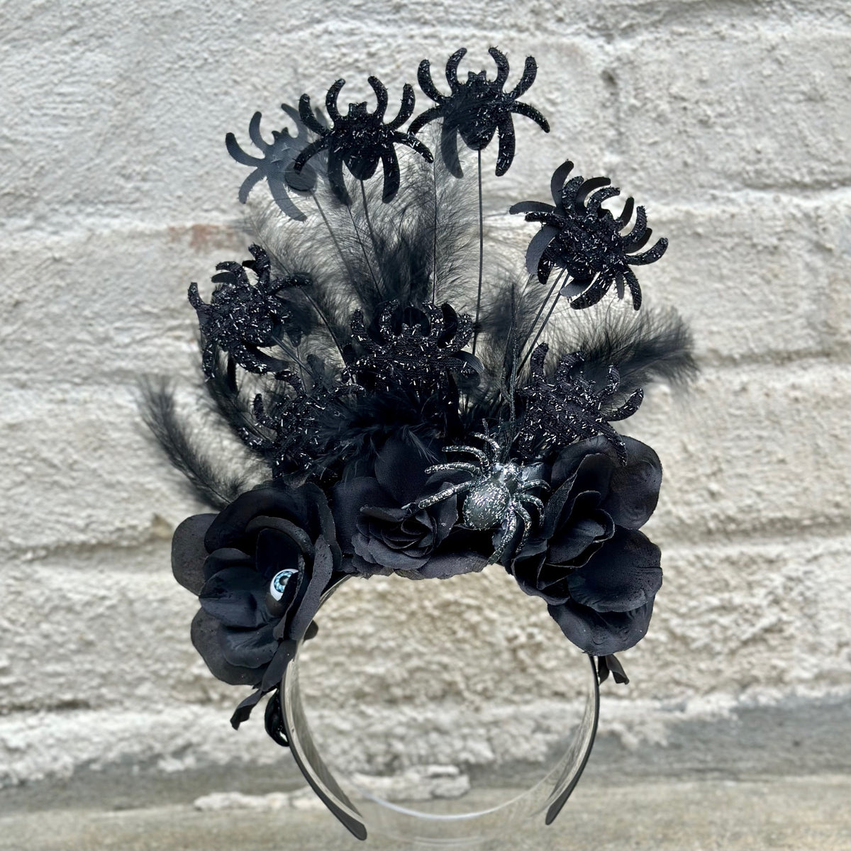 Spiders Galore Headpiece – Designs by KB